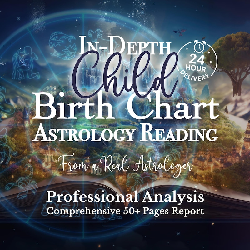 Kids Astrological Chart - Etsy