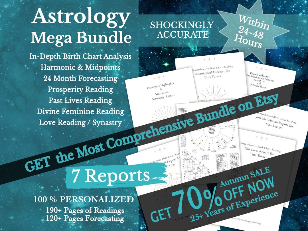In-depth Birth Chart Reading, Full Astrology Natal Chart Report ...