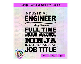 Multitasking Ninja Svg - Etsy