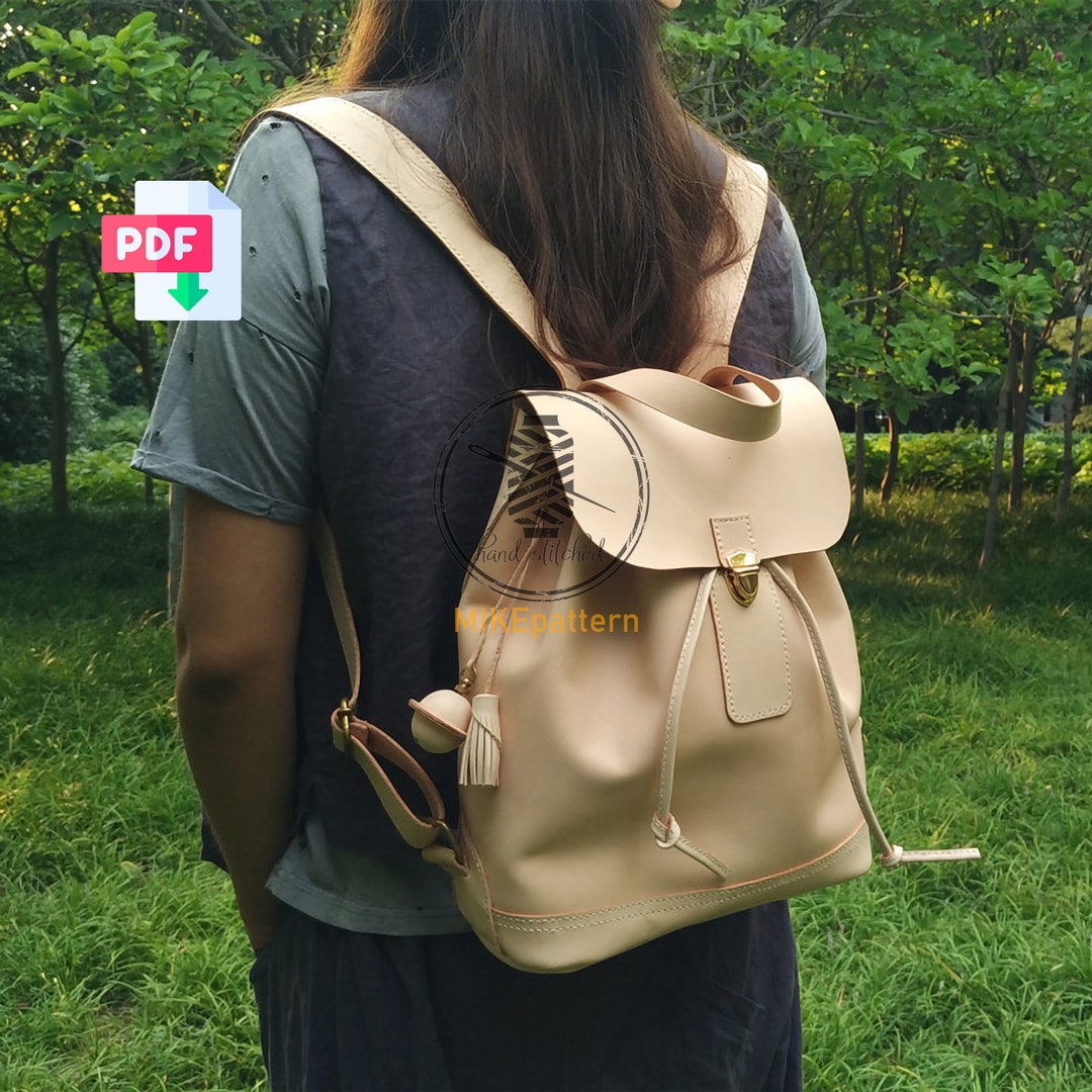 School Backpack Pattern PDF for Girls Mini Backpack Purse - Etsy