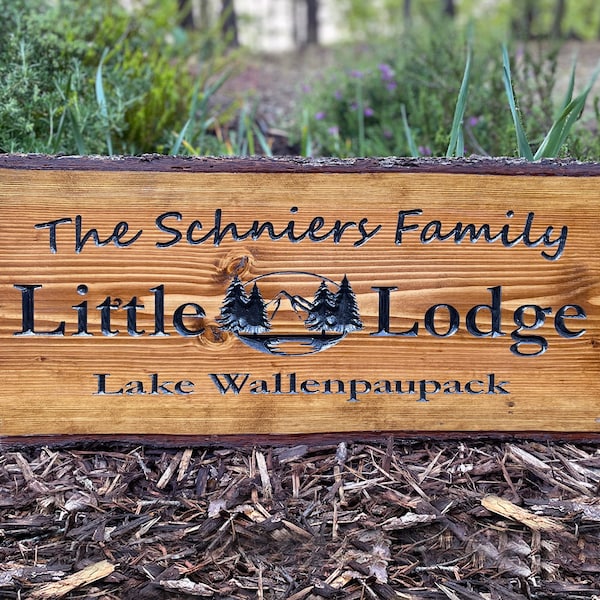 Rustic Cabin Signs - Etsy