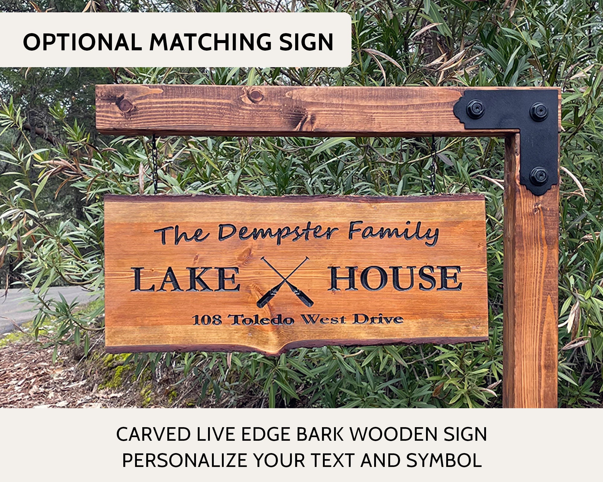 In This House Wooden Sign