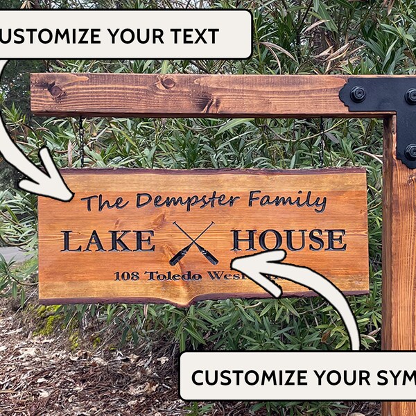 Outdoor Rustic Sign - Etsy