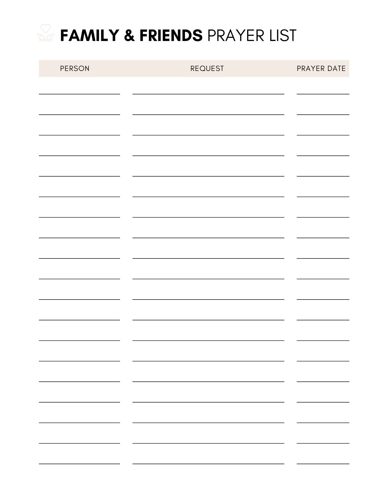 PRAYER JOURNAL Digital Prayer Journal Digital Prayer Journal for Women ...