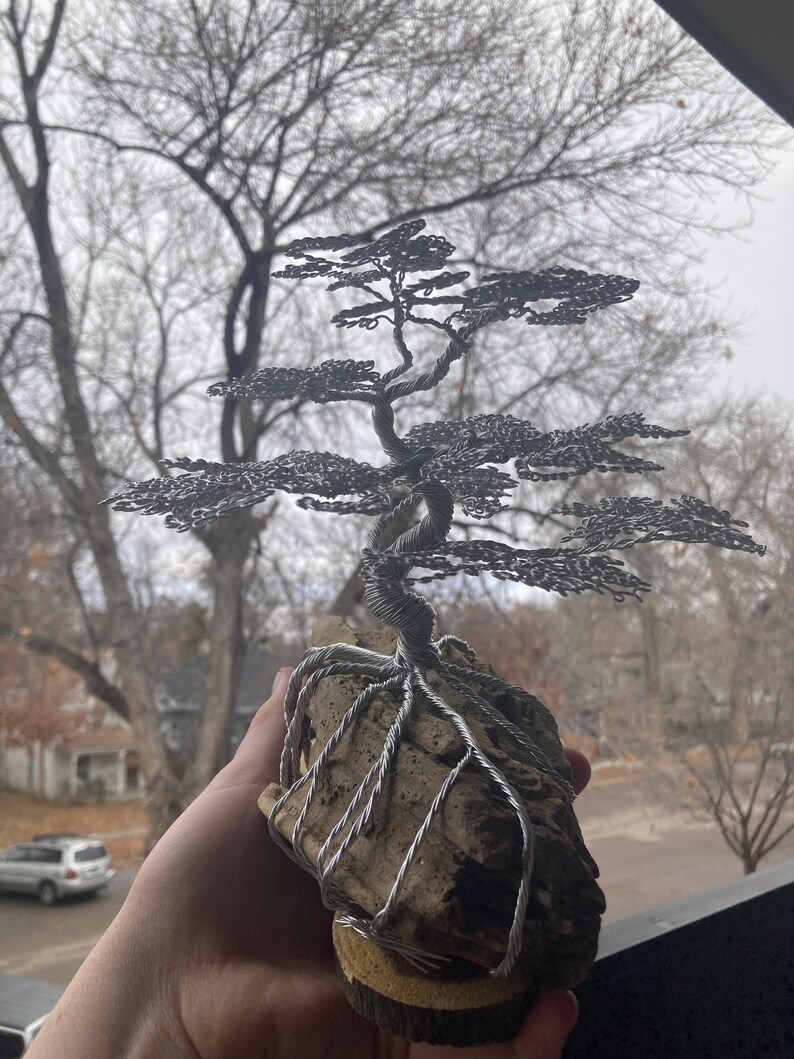 Wire Bonsai Tree - Etsy