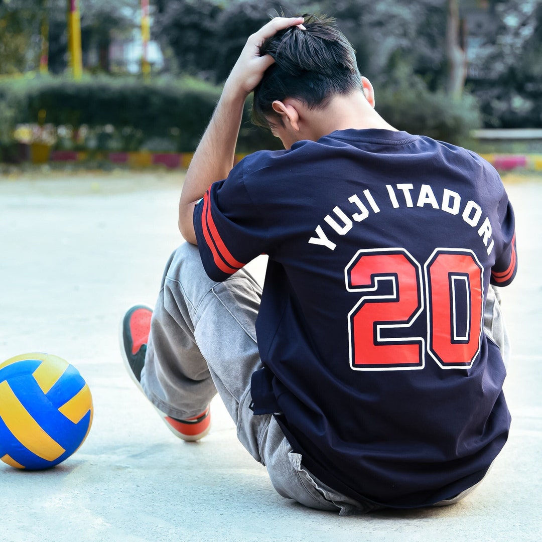 Anime Jersey T Shirts, Jujutsu High Anime Inspired Strongest Vessel ...