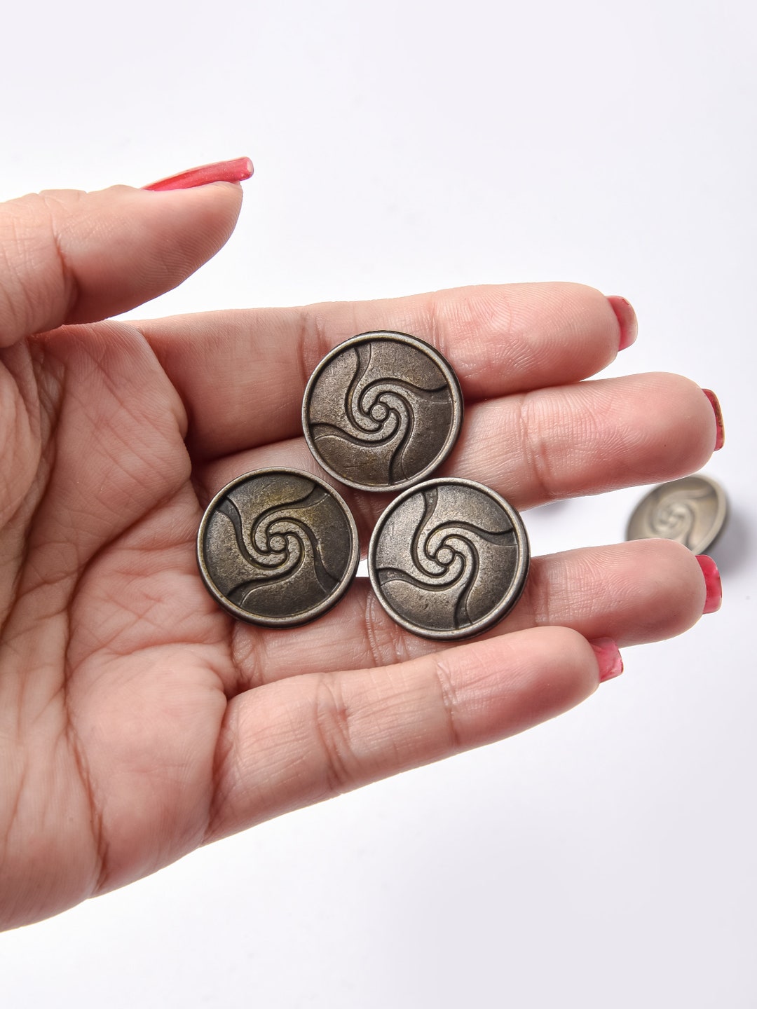 Tokyo Jujutsu High Uniform Cosplay Button Set of 6, Anime Cosplay ...