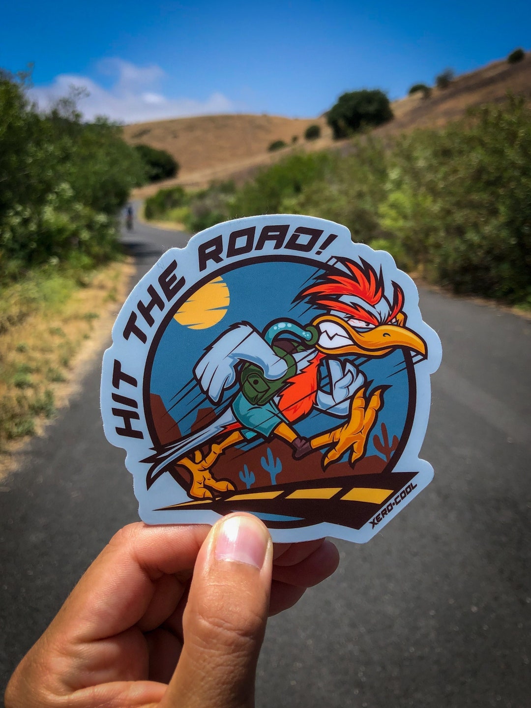 Fury Road Runner-vinyl Sticker - Etsy