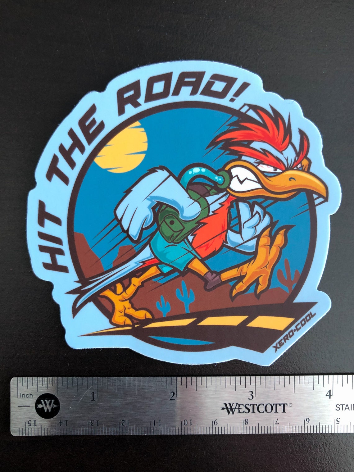 Fury Road Runner-vinyl Sticker - Etsy