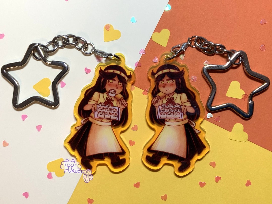 OMORI- Unbread Twins Doughie- 2.5 Inch Acrylic Keychain (double Sided ...