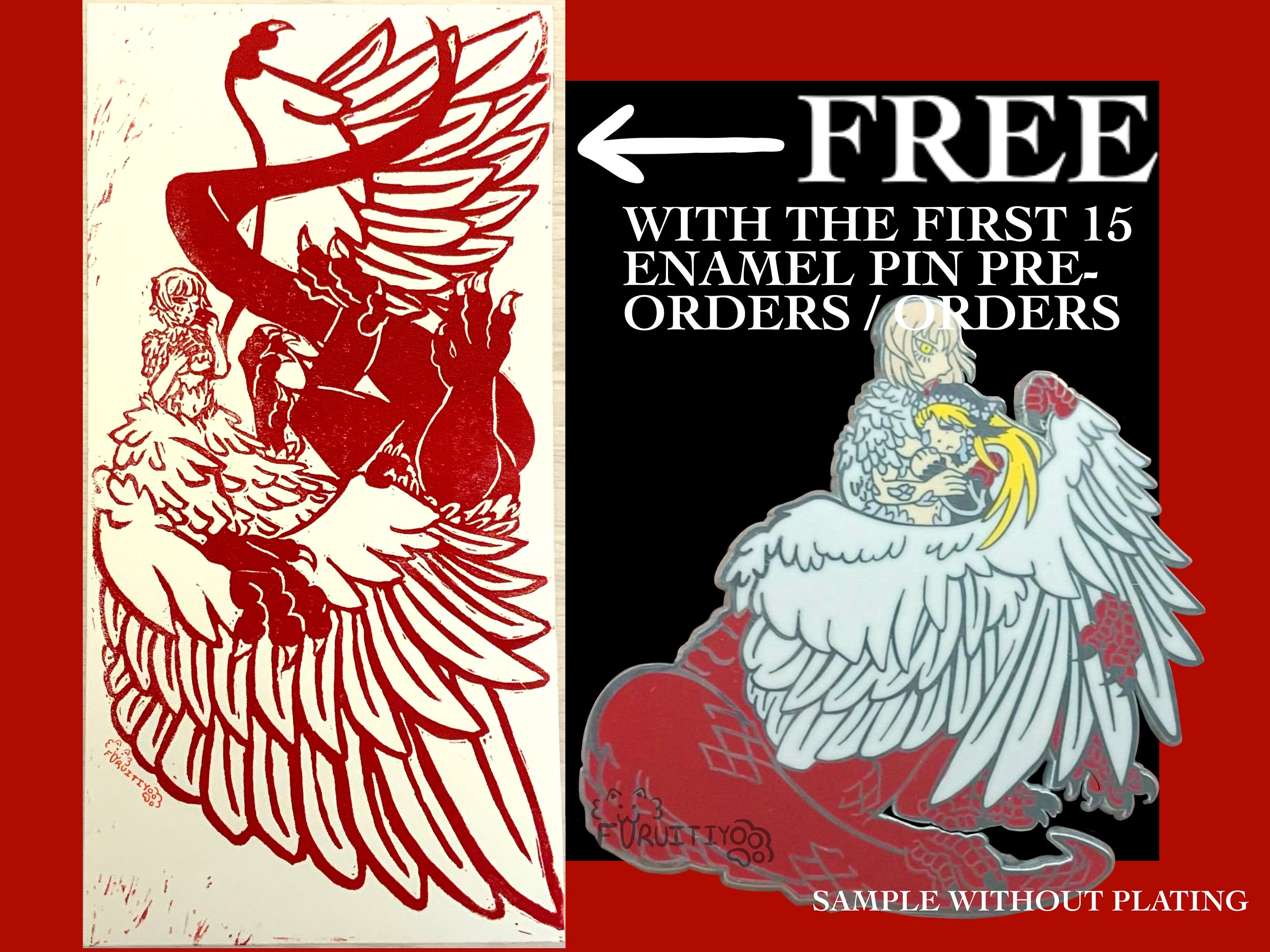 PRE-ORDER- Chimera Enamel Pin- 2.5 Inches - Etsy