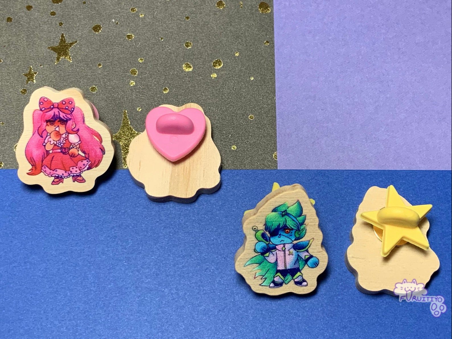 OMORI Bosses/ Npcs 1 Inch Wood Pins - Etsy