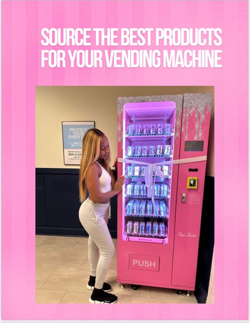 How to Start a Vending Machine Business - Digital Guide & Resources - Etsy
