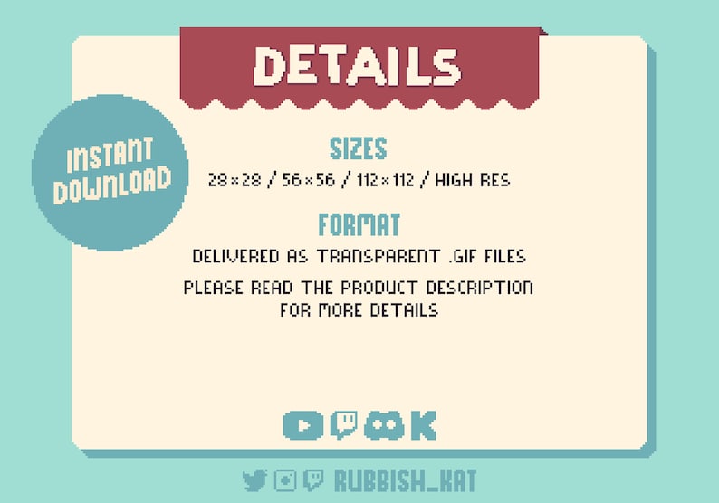 Cat Dance/rave Animated Pixel Art Emote | Ready to Use on Twitch ...