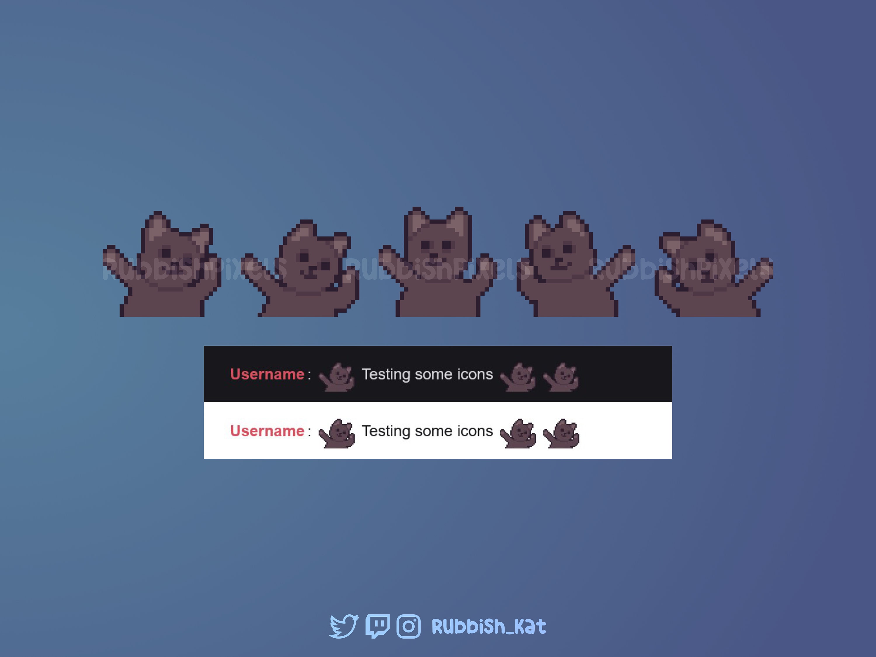 Cat Dance/rave Animated Pixel Art Emote Ready to Use on Twitch, Discord ...
