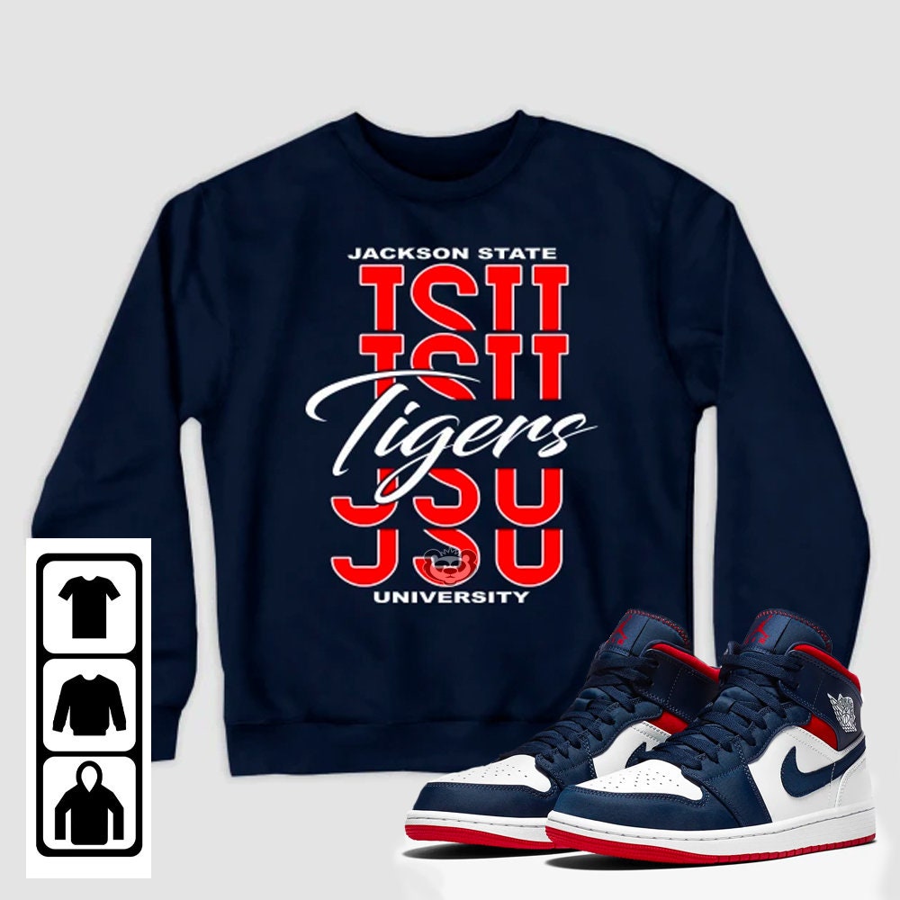 JSU Tigers: Jackson State University Multiple JSU T-shirt - Etsy