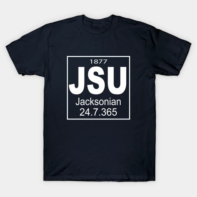 JSU Tigers: Navy Periodic Table of Element of Jackson State University ...