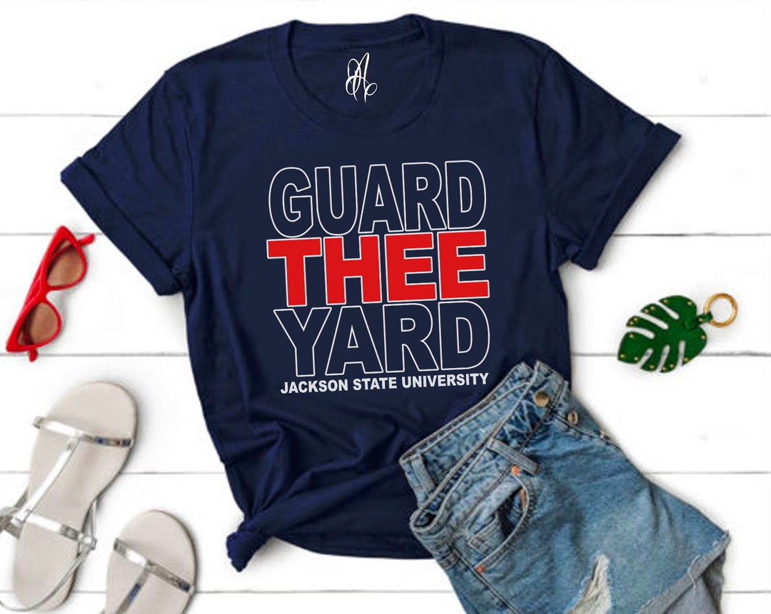 JSU Tigers: Unisex Jackson State University Guard Thee Yard T-shirt - Etsy