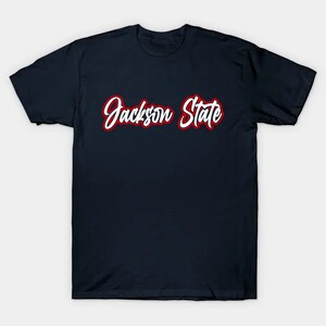 JSU Tigers: Puff Jackson State Design Navy Unisex T-shirt - Show Your ...