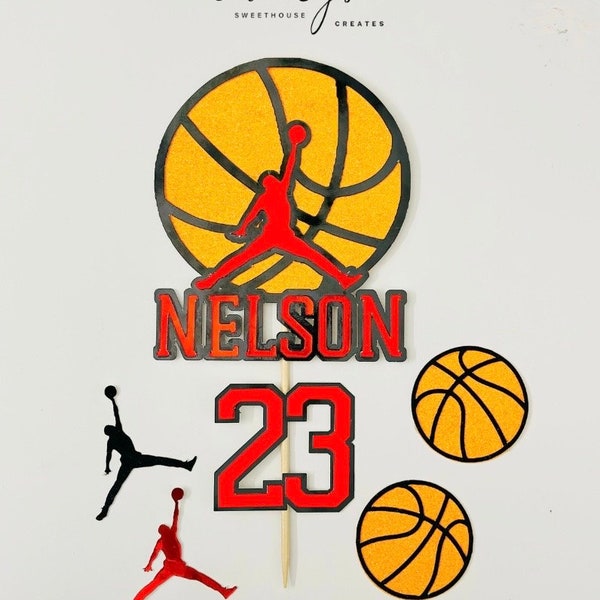 Jordan Cake Topper - Etsy
