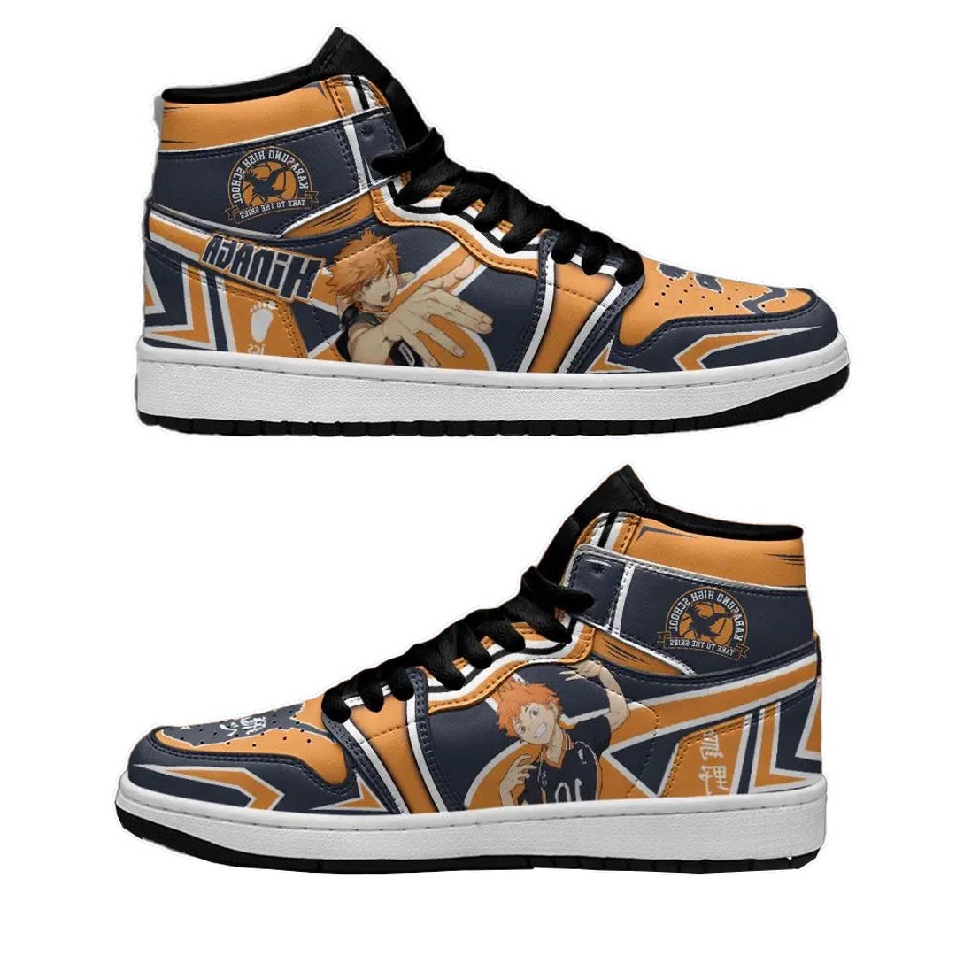 Karasuno Hinata Shoyo Sneakers Anime Shoes - Etsy