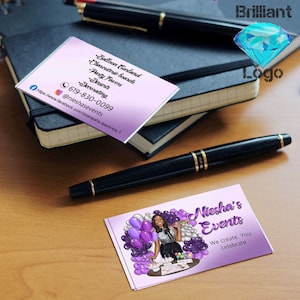 Business Card Design, Cartoon Logo Design, Logo Portrait, Business Card ...