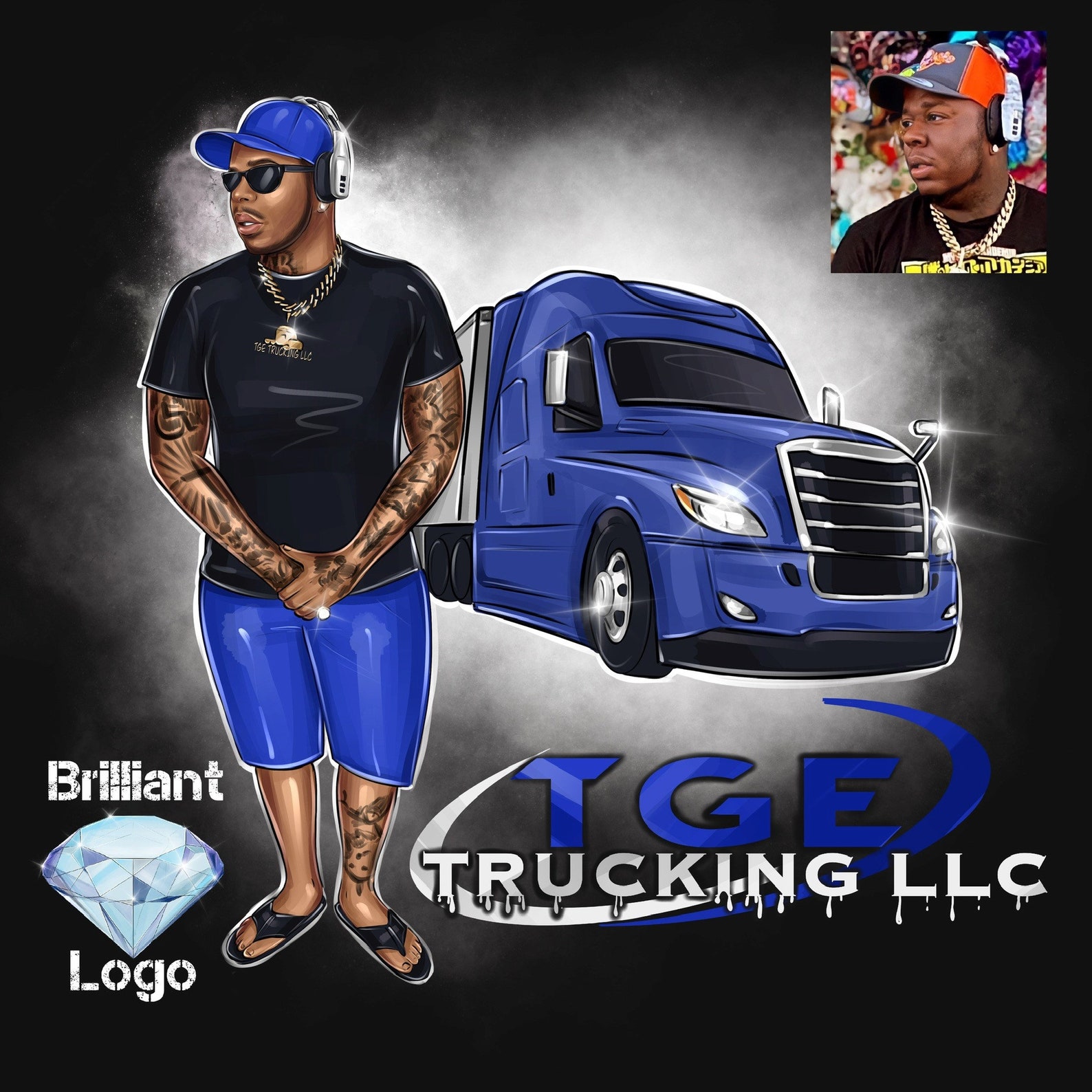 Cartoon Logo With Car, Auto Mechanic Logo, Dealership Branding ...