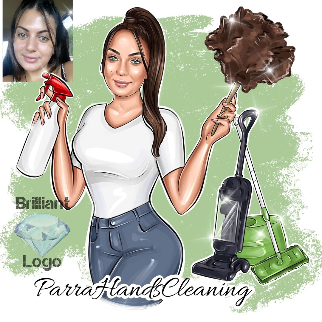Cleaning Logo, Apartment Cleaning, Family Logo, Maid Cleaning Service ...