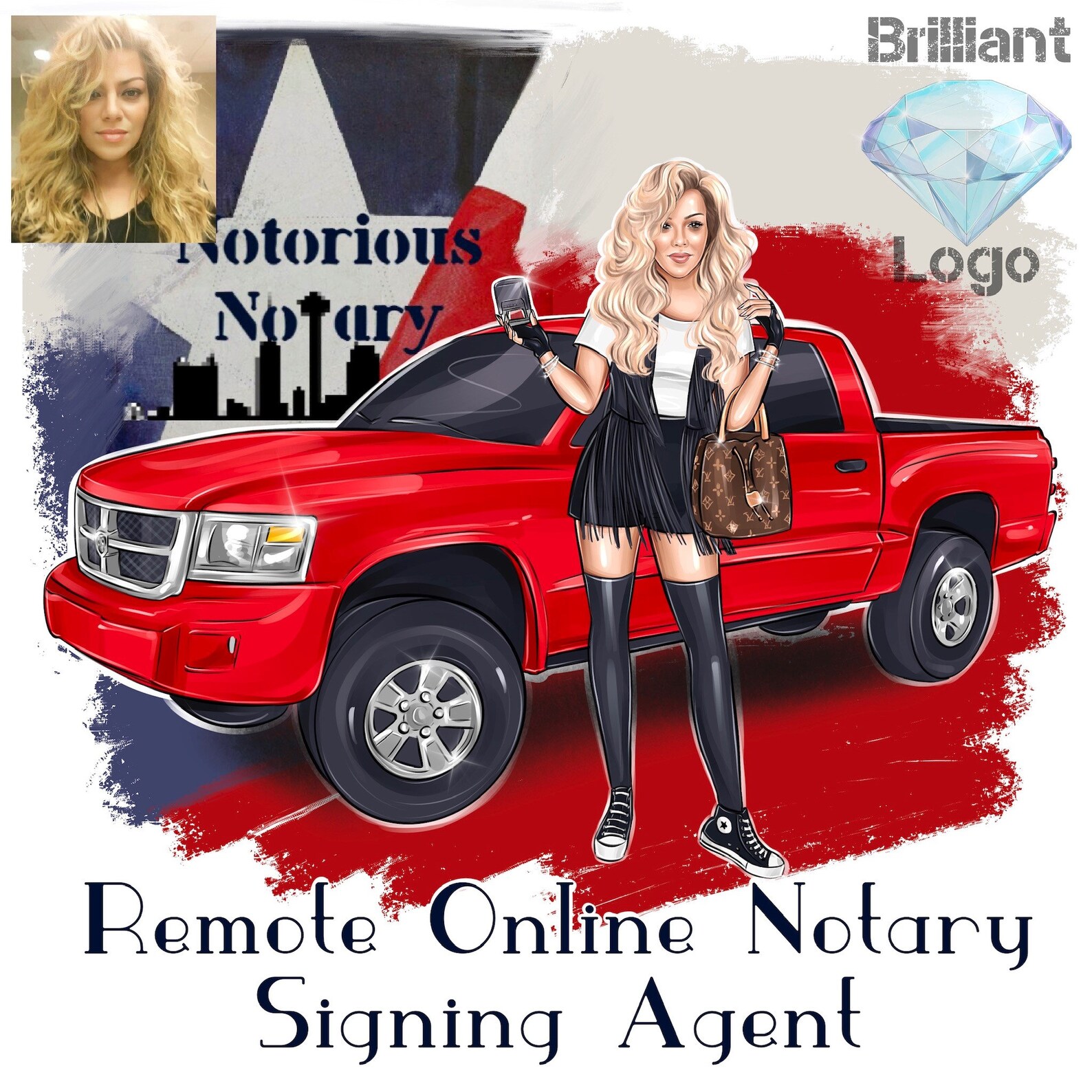 Mobile Realtor Logo Notary Logo Design Real Estate Broker - Etsy