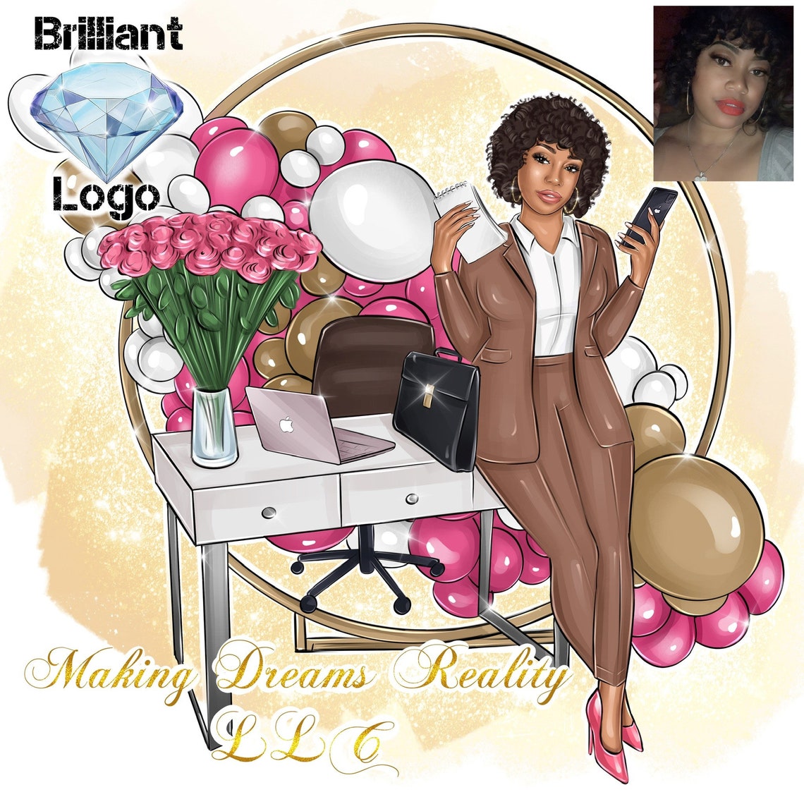 Event Planner Logo Party Decorator Logo Festive Logo Design - Etsy