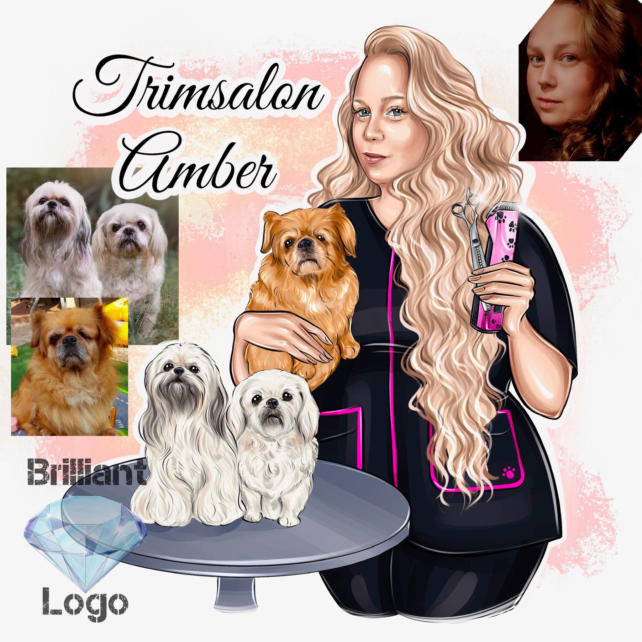 Custom Pet Logo Design Pet Boutique Logo Brand Logo Pet - Etsy
