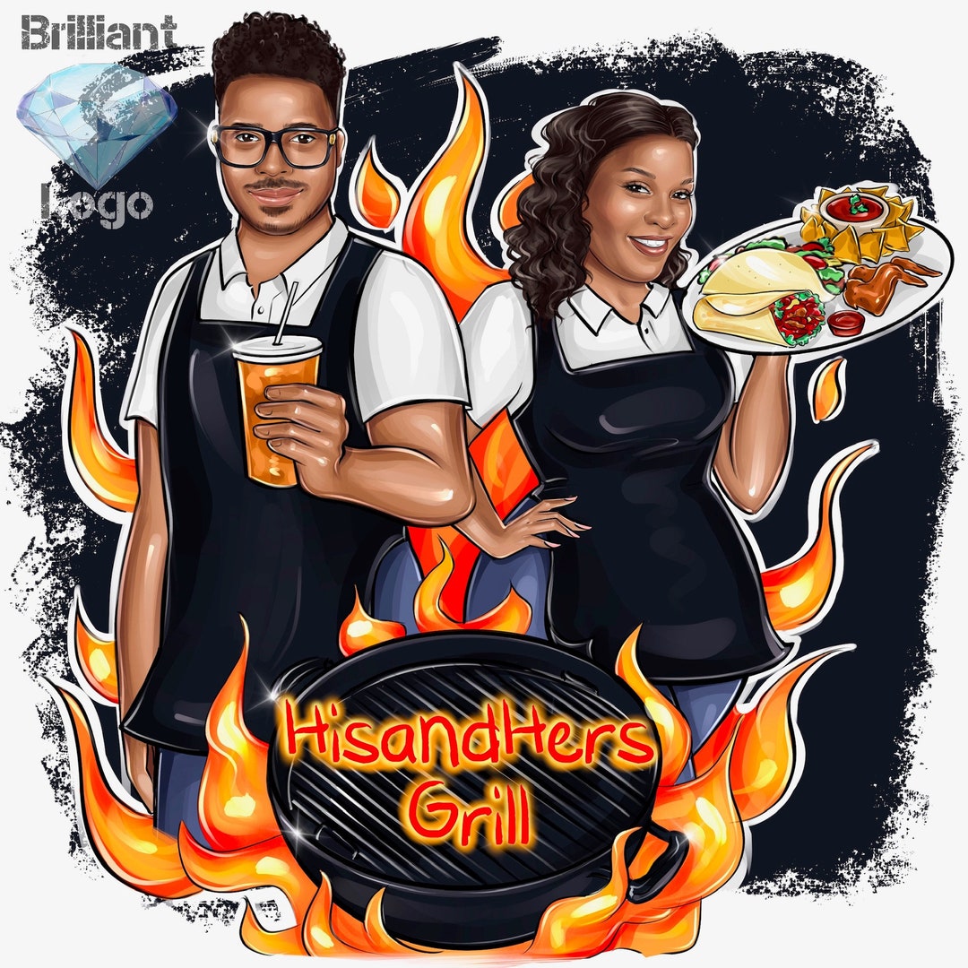 Family Business Logo, Friends Logo Portrait, Group Caricature, Business ...