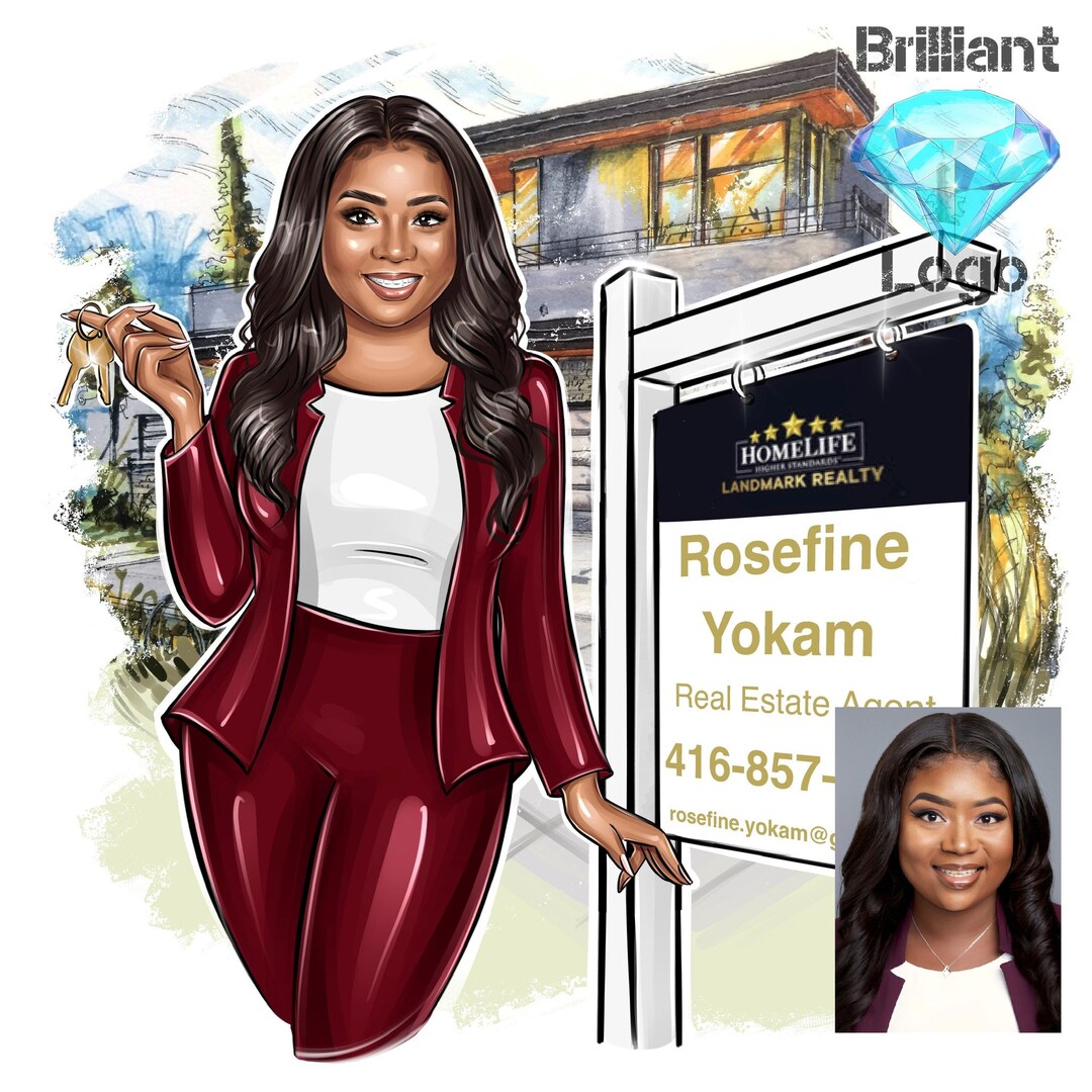 Realtor Logo, Business Logo Design, Real Estate Marketing, Custom Logo ...