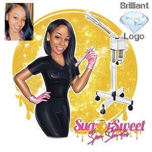 Fitness Instructor Logo, Fitness Trainer Cartoon Portrait, Gym Trainer ...