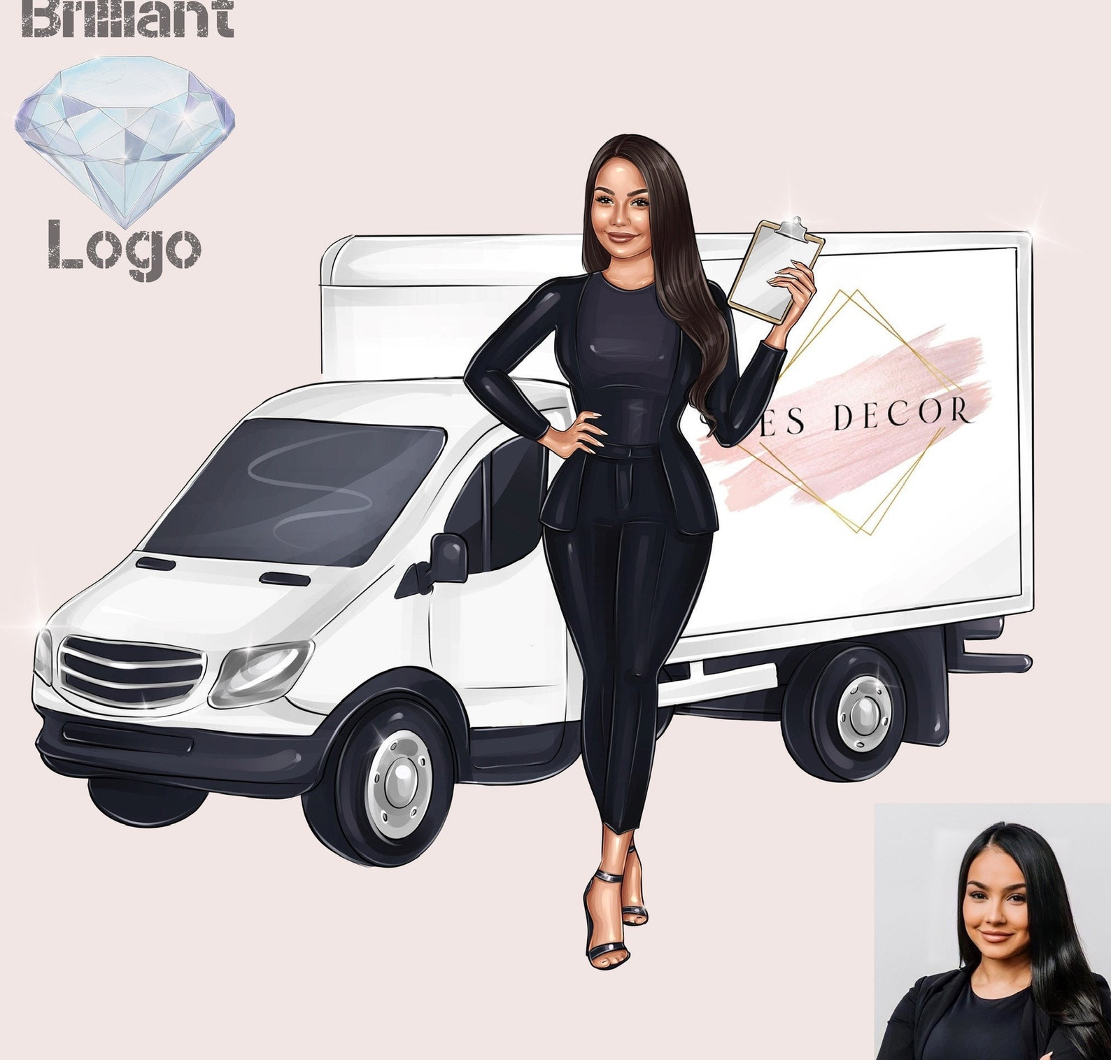 Custom Trucking Logo Dispatching Logo Truck Driver Logo - Etsy