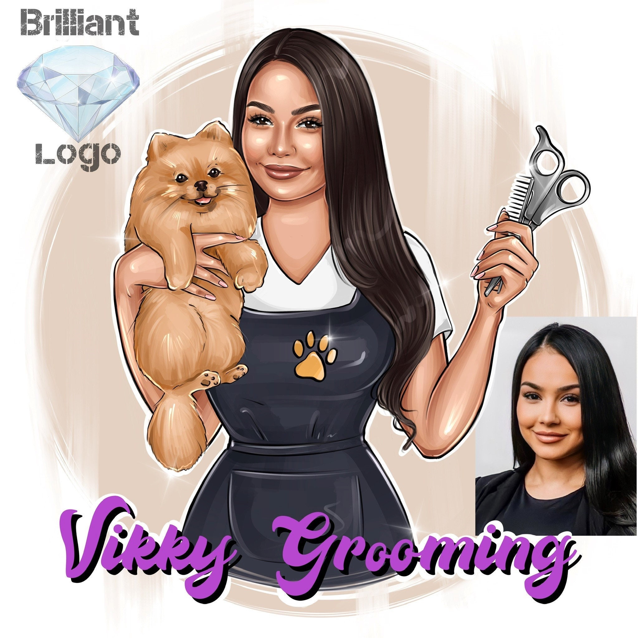 Custom Pet Logo Design Pet Boutique Logo Brand Logo Pet - Etsy