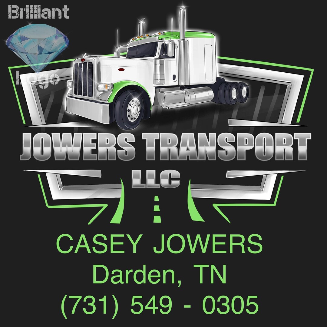 Semi Truck Logo Truck Driver Logo Transportation Logo - Etsy