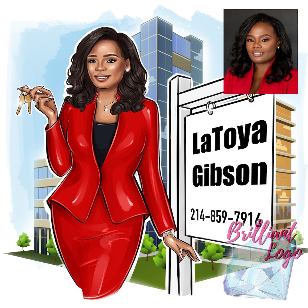 Real Estate Logo, Business Logo Portrait, Realtor Branding, Broker Logo ...