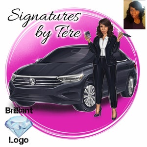 Mobile Notary Service Logo, Notary Agent Avatar, Notary Logo Design ...
