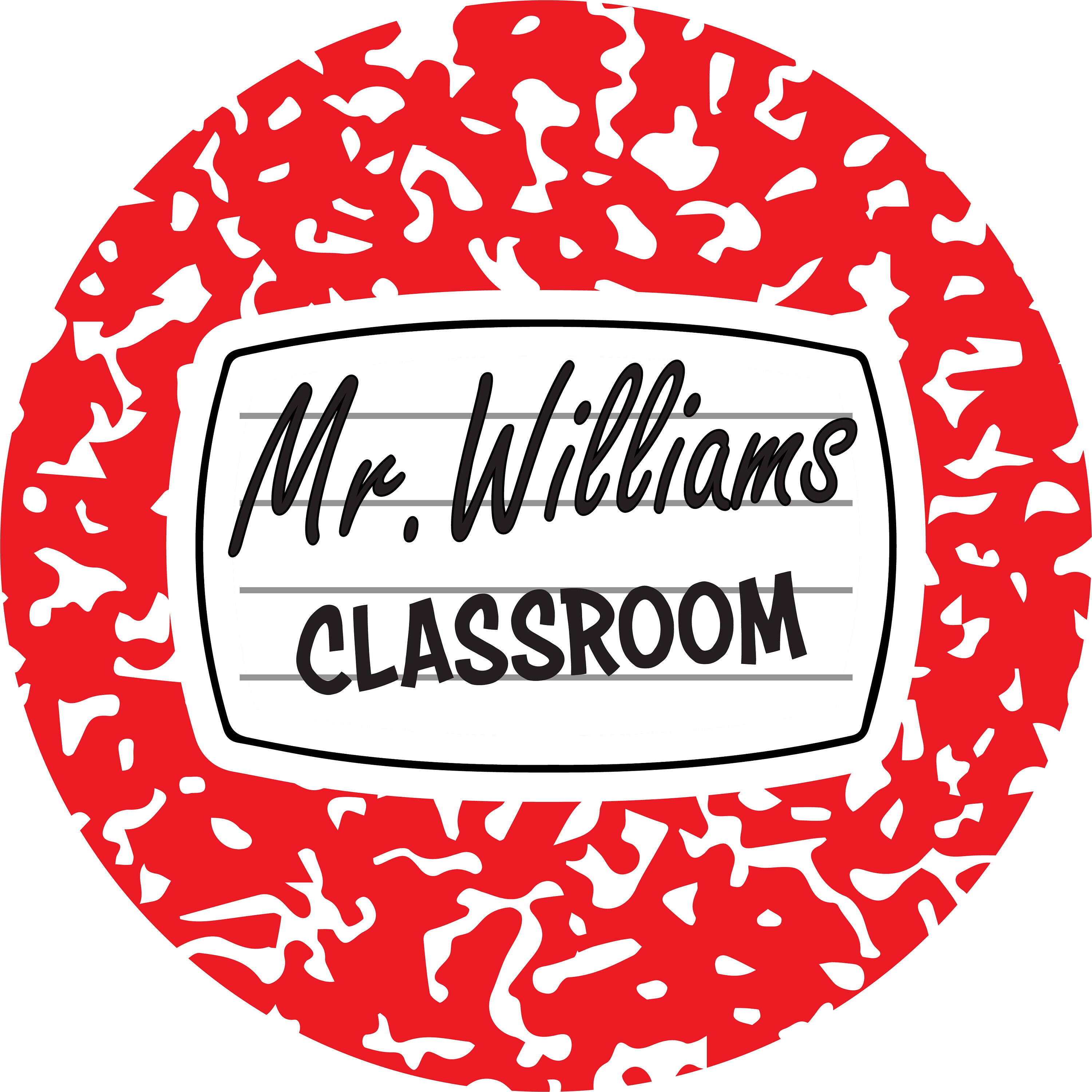 Composition Book Teacher Name Sign | Personalized Metal Classroom Door ...