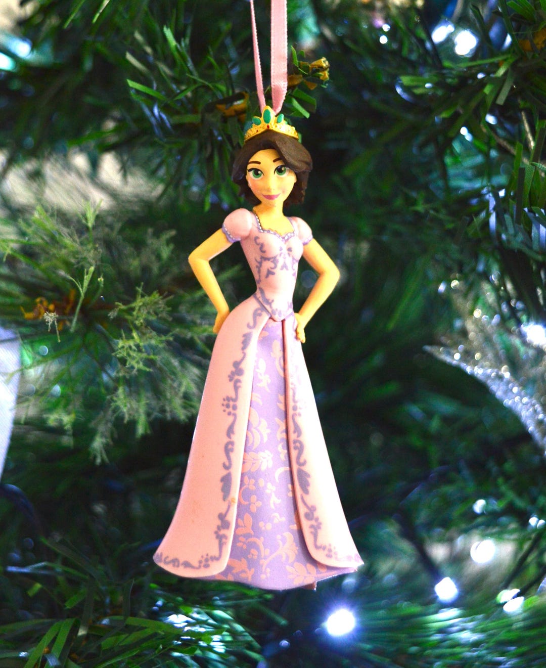 Disney Tangled Rapunzel Christmas Tree Ornament, Disney Christmas ...