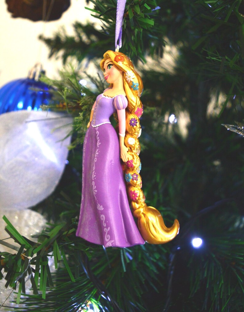 Disney Princess Rapunzel Christmas Tree Ornaments, Christmas Ornaments ...