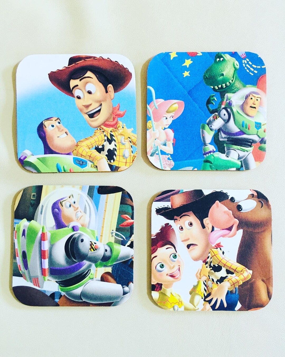 Toy Story Inspired Handmade Coasters, Disney Coasters, Coasters ...