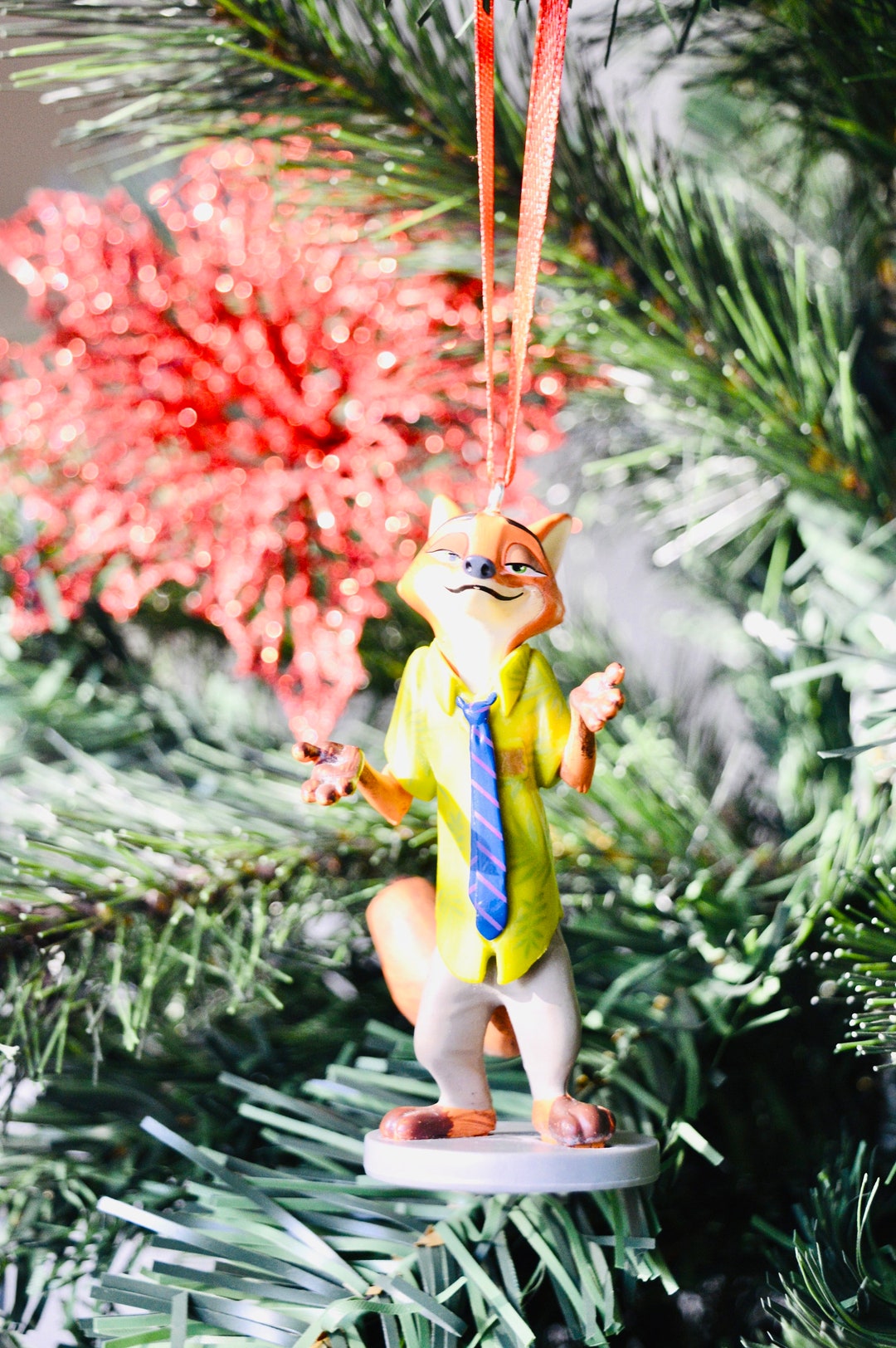 Zootopia Nick Christmas Tree Ornaments, Christmas Ornaments, Christmas ...
