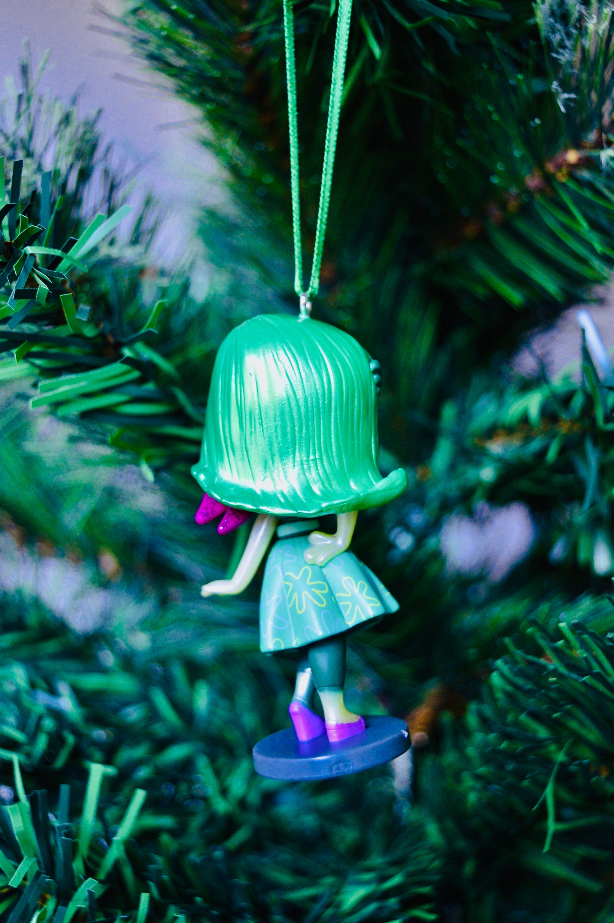 Inside Out Disgust Inspired Christmas Tree Ornaments, Christmas ...