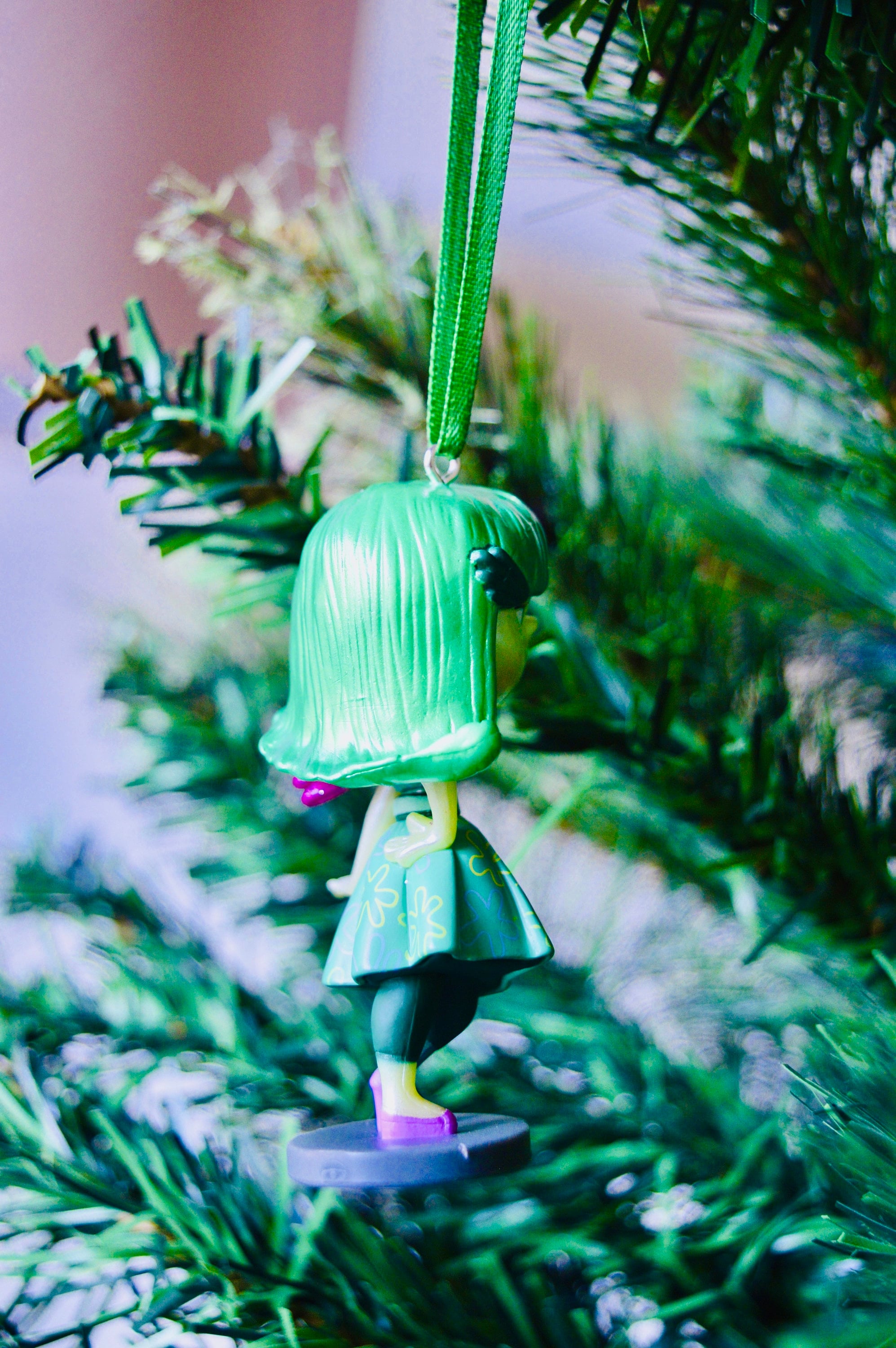 Inside Out Disgust Inspired Christmas Tree Ornaments, Christmas ...