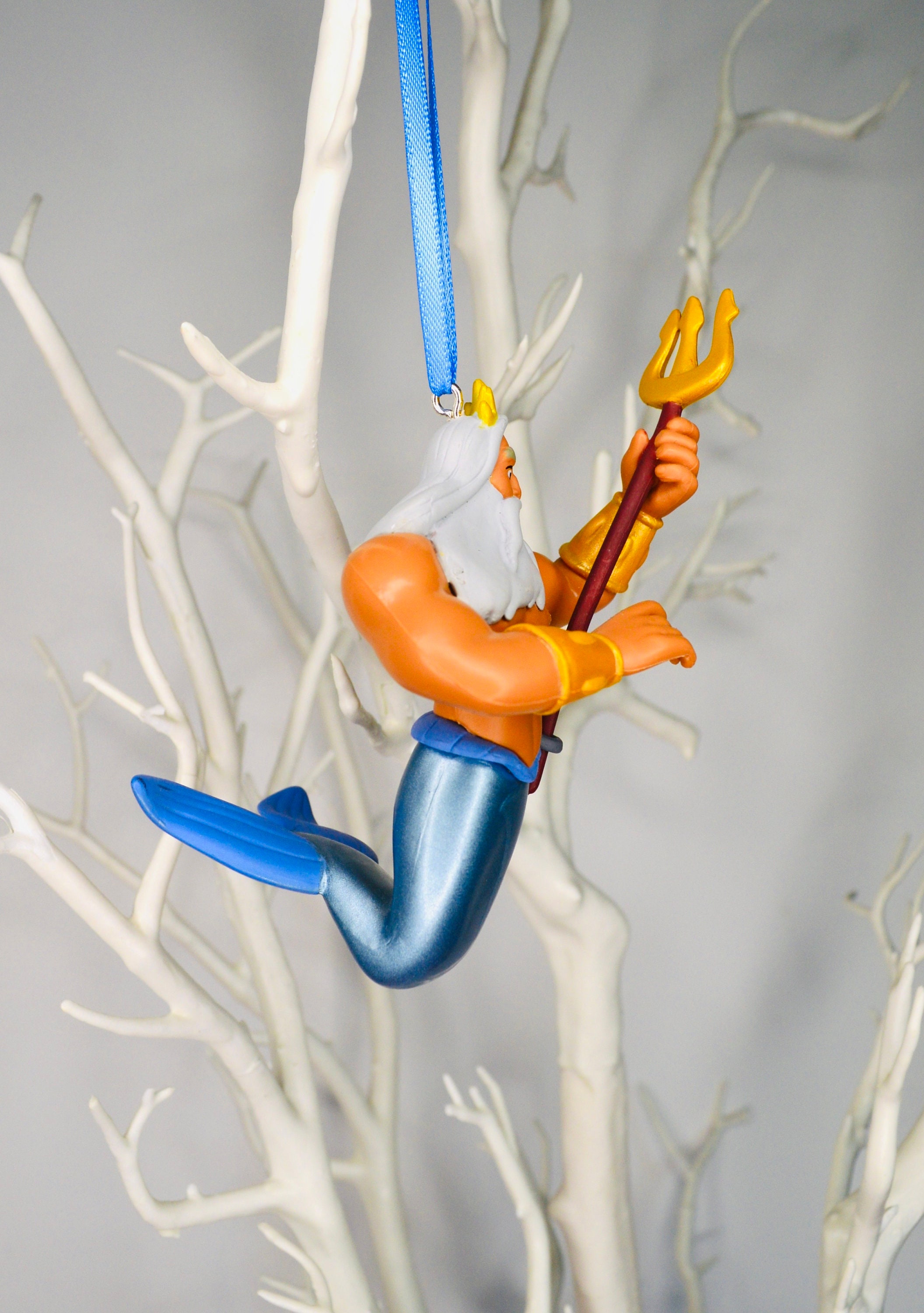 Disney King Triton the Little Mermaid Christmas Tree Ornament - Etsy