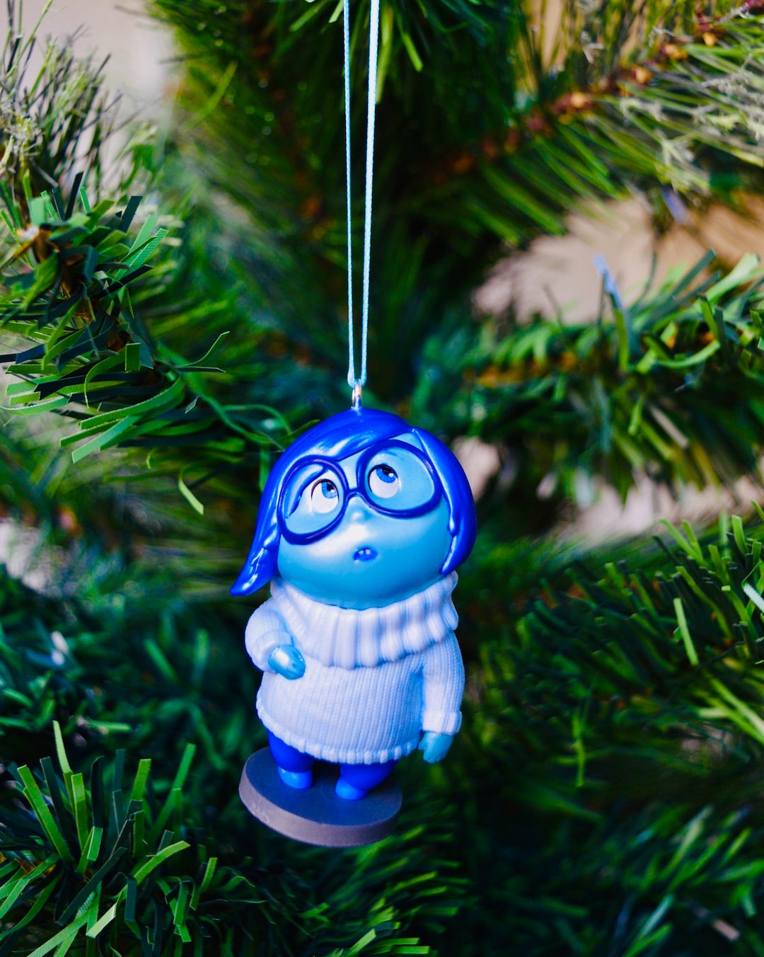 Inside Out Sadness Inspired Christmas Tree Ornaments, Christmas ...