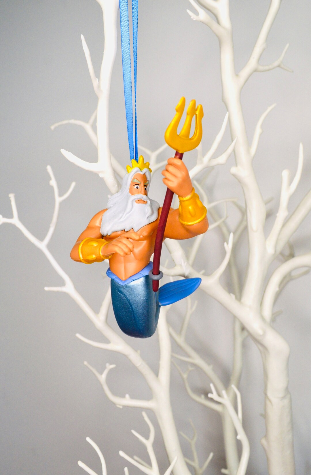 Disney King Triton the Little Mermaid Christmas Tree Ornament, Disney ...