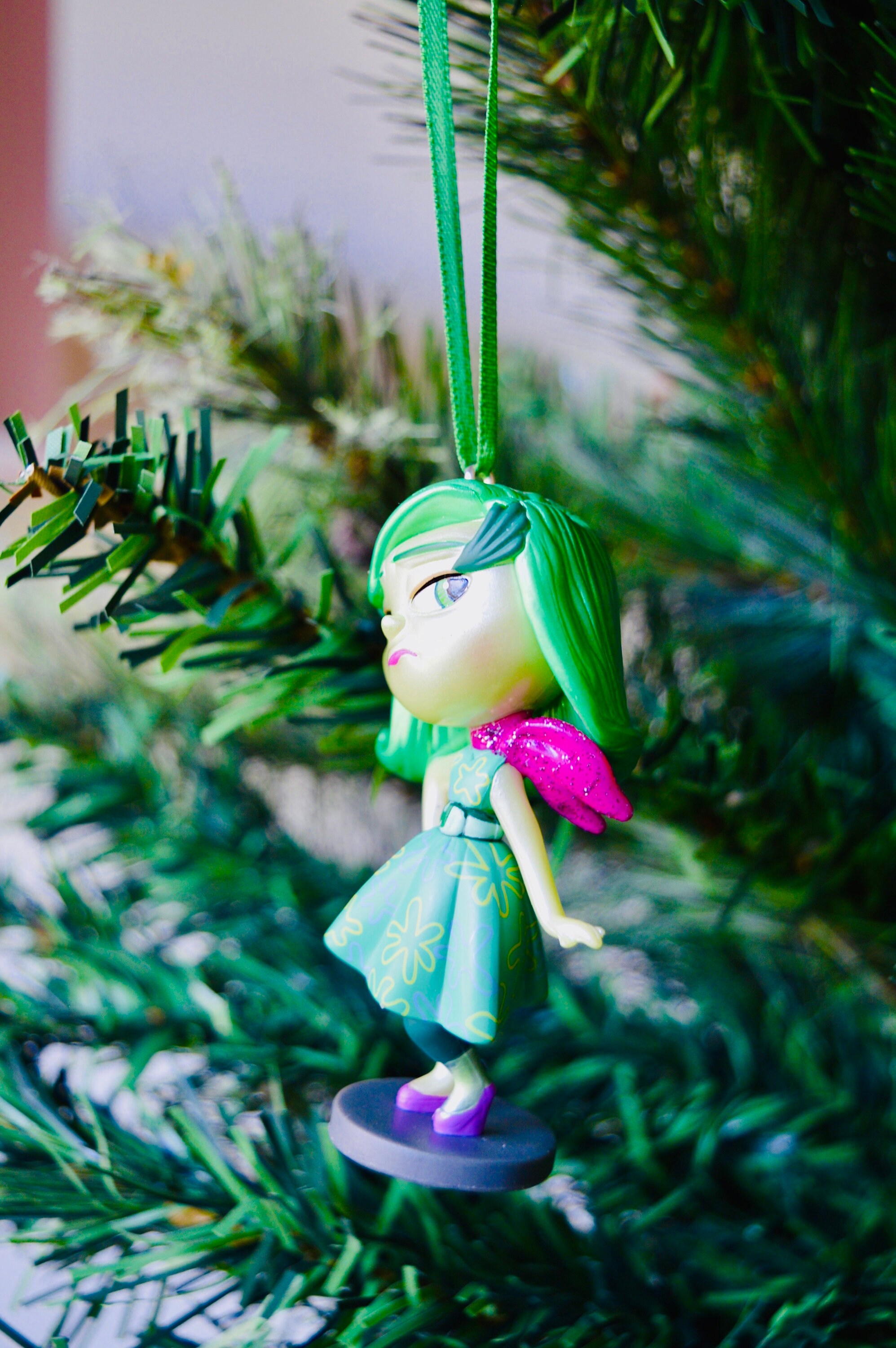 Inside Out Disgust Inspired Christmas Tree Ornaments, Christmas ...